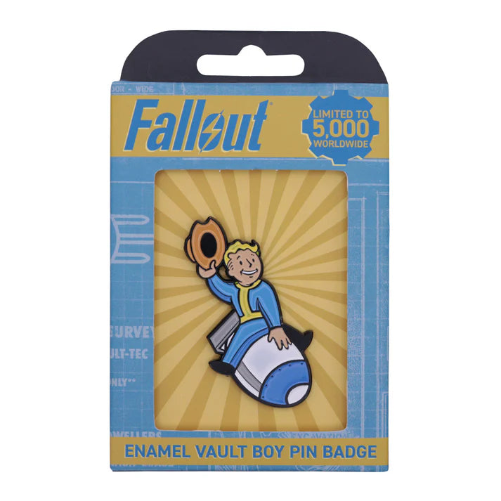 Fallout Vault Boy Limited Edition Individually Numbered Pin Badge ...